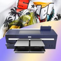China Direct To Garment Printer Newest A3 DTG Tshirt Printing Machine With EPSON I3200 Printhead for sale