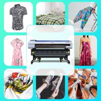 China High Print Speed 1900mm Dye Sublimation Printer For Textile Fabrics In Clothing / Shower Curtain for sale