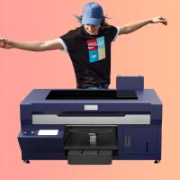 China Desktop Digital Fabric Printer Printing Textile Printer Machine Single DTG Printer For T-Shirt Printing for sale