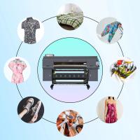 China Roll to Roll 1.9m Large Format  Fabric Textile Printing sublimation printer for Shower Curtains, Cushions, Scarves for sale