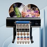 China 30Cm 2 Head Dtf Printer With I3200A1 head and Powder Shaking Machine Printer for sale