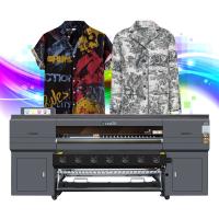 China 2 Pass Speed 105m²/h 1.9m Large Format Textile Sublimation Machine Printer For Mass Textile Fabrics for sale
