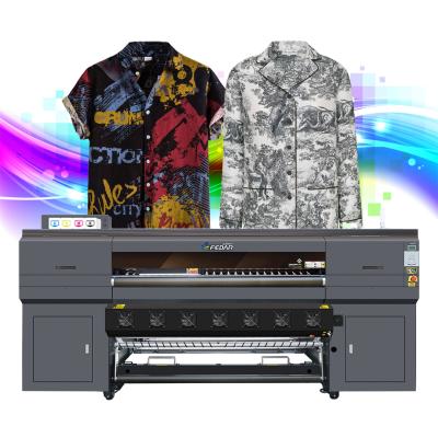 China 2 Pass Speed 105m²/h 1.9m Large Format Textile Sublimation Machine Printer For Mass Textile Fabrics for sale
