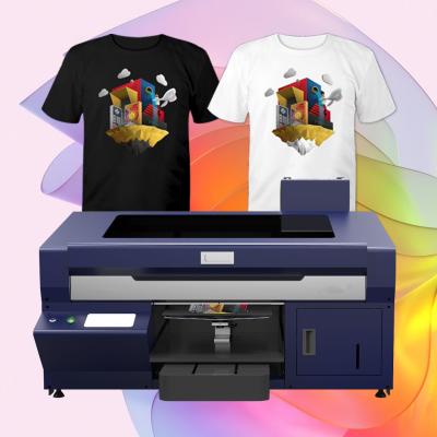 China White Ink Digital Shirt Printer Machine A3 With I3200*2 Printhead for for wooden /glass /paper/mental surface for sale