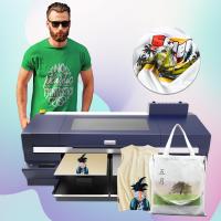 China Multifunctional 17 Inches DTG Printer With EPSON I3200*3 for sale