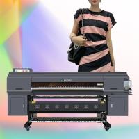 China 1.9m Textile Digital Print Machine Large Sublimation Printer With 8*i3200A1 Printhead For Hometextile/mat/shower Curtain for sale