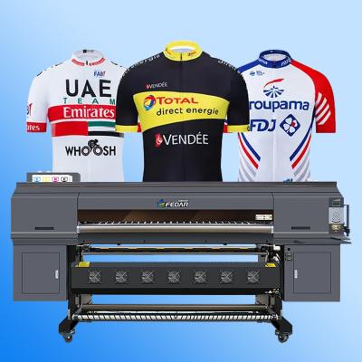 China 1.9m Textile Digital Print Machine Large Sublimation Printer With 8*i3200A1 Printhead For Hometextile/mat/shower Curtain for sale