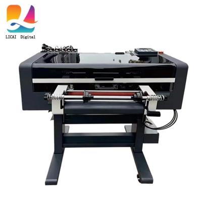 China Automatic T-shirt Label UV DTF Printing Machine  With Laminator Printer For Sticker Label for sale
