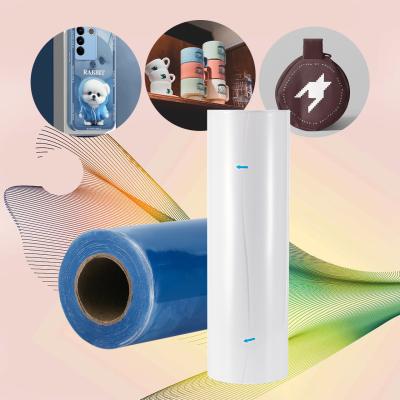 China UV DTF Film 300mm 600mm Sticker Cold Transfer PET Not For Fabrics for sale