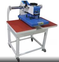 China Flatbed Drawing Pneumatic Heat Press Machines 0-299C Temperature Range for sale