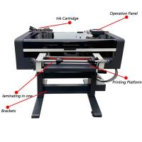 China 60cm Roll Printer UV DTF Printing Machine  With Laminator AB Film Printer All In One For Sticker Label for sale