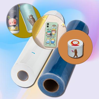 China 300mm/600mm UV DTF Film Sticker Cold Transfer PET Cotton Fabrics for sale