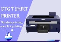 China DTG Direct A3 size Print T Shirt Machine With Power Plotter 7with  EPSON I3200*2 for t-shirts, polos, and other garments for sale
