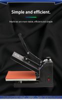 China Heat Press Machines 0-299C Temperature Range 0-999s Time Range for sale
