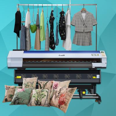 China Large Size 1900mm Dye Sublimation Printing Machine 2 Pass 105m²/h For Clothing / Home Textile / Mat for sale