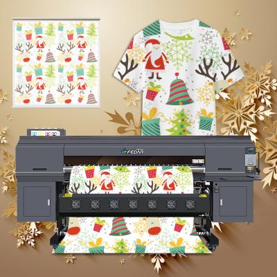 China Large Format Sublimation Textile Fabric Digital Inkjet Sublimation Printing Machine for sale