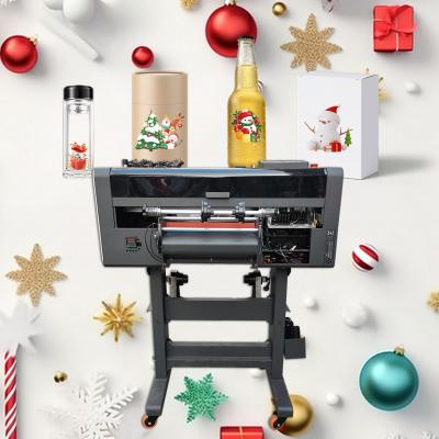 China 2024 NEW UV DTF Crystal Table Top 3D UV Sticker DTF Printer For Wooden / Glass  / Ceramic Surface for sale