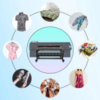 China 1900mm sublimation Dye Printer For textile Fabrics used in clothing/shower curtain for sale