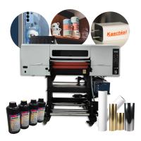 China 30 Cm Imprimante Ab Film UV DTF Printer All In One Roll To Roll UV DTF Printer With Lamina for sale