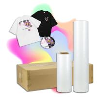 China Hot Peel Dtf transfer pet Film roll For i3200 xp600 i1600 dtf printer for sale