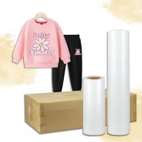China Hot Peel Dtf transfer pet Film roll For i3200 xp600 i1600 dtf printer for sale