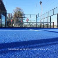China Wheelchair Accessible Padel Tennis Courts Fields Type With PE Fence for sale