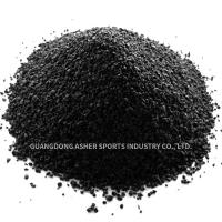 China Weatherproof Artificial Lawn Accessories Anti Rust Recycled Rubber Granules for sale