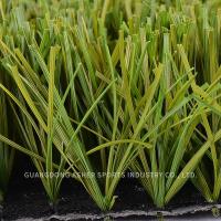 China All Weather Resistant Artificial Football Pitches Stem Shape Grass Turf Type for sale