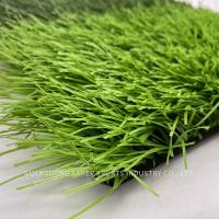 China Resilient Synthetic Turf Football Field ,  S Shape Polyethylene Artificial Turf for sale