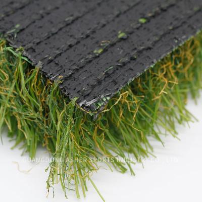 China Recycled Garden Artificial Grass Turf Synthetic Slip Resistant Astro Type for sale