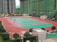 China Easy Installation Tartan Running Track Smooth Surface Customized 13 Thickness for sale