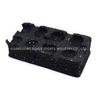 China Recycled Shock Absorbing Gym Mats , Anti Slip 15mm Rubber Gym Flooring for sale