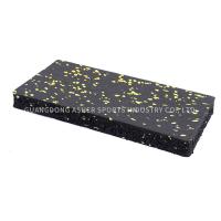 China Non Silp Rubber Gym Flooring Rolls , Environmental Friendly Epdm Rubber Surface for sale