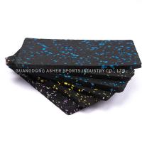 China Skid Proof Rubber Shock Absorbing Gym Flooring Noise Insulating Mat Type for sale