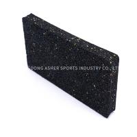 China Smooth Surface Fitness Rubber Mat Interlocking Flooring Type For Workout Room for sale