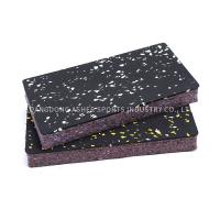 China Customized Gym Rubber Mat Flooring Smooth Surface 40mm Thickness for sale