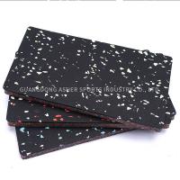 China Customized Gym Rubber Mat Flooring Smooth Surface 40mm Thickness for sale