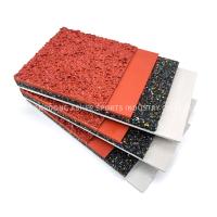 China Sandwich Type Rubber Running Track Material , Shockproof Athletic Track Surfaces for sale