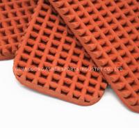 China Standard Indoor Track Surface Material , Red Jogging Track Rubber Flooring for sale
