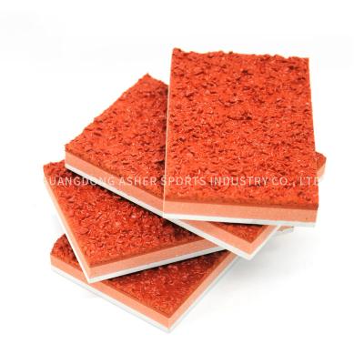 China Full PU IAAF Standard Track , Eco Friendly Sports Running Synthetic Track for sale