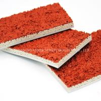 China Shock Absorbing Tartan Running Track Material Indoor 13mm  Thickness for sale