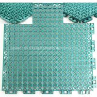 China Recyclable PP Interlocking Sports Flooring , Shock Absorbing Sport Court Flooring for sale