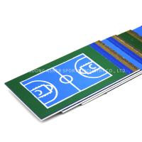 China Smooth Surface Sport Court Tiles , Synthetic Acrylic Flooring Stadium Use for sale