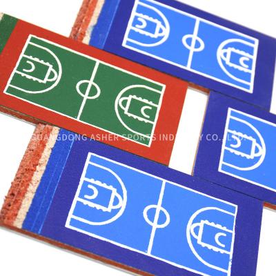 China Slip Resistant Acrylic Sports Flooring Badminton Court Use Environmental Friendly for sale