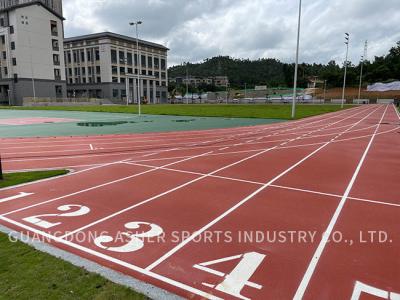 China Low Maintenance Sandwich System Running Track Eco Friendly UV Resistance for sale