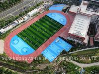 China 9/13mm Prefabricated Running Track For Safe Sport Activities for sale
