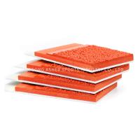 China 1.28mm Vertical Deformation Prefabricated Track For Running Or Athletics for sale