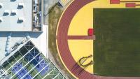 China High Resistance Tartan Running Track Made Of Rubber Material Help Constructions for sale