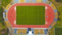 China Epdm Running Track / Athletic Running Track With Weather Resistance And Smooth Surface for sale