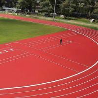 China Thickness 13mm 15mm Running Track Eco Friendly Prefabricated Roll Material Athletic Track Rubber Tartan for sale
